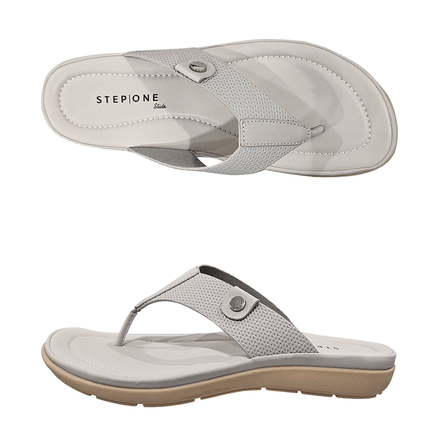 Payless Step One Slide Women's Sally Thong Slide – Payless ShoeSource