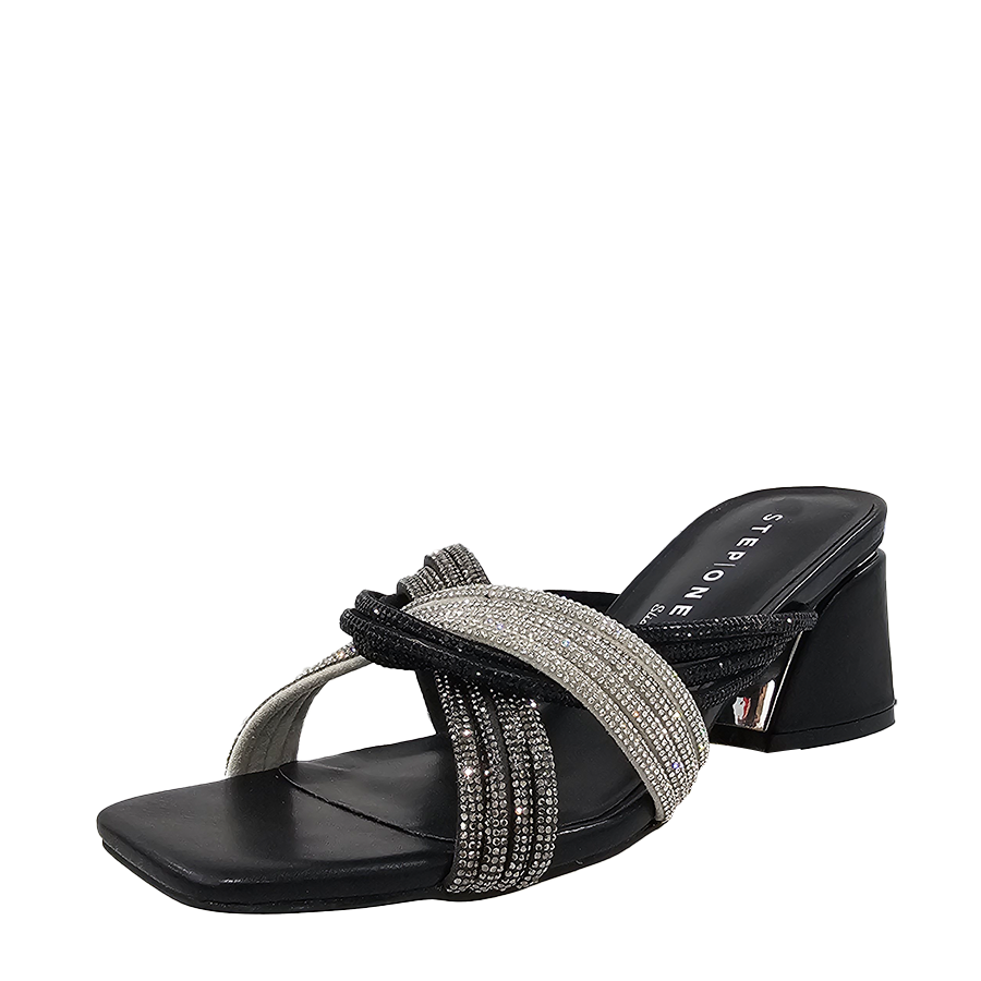 Payless Step One Slide Women's Regina Block Heel – Payless ShoeSource
