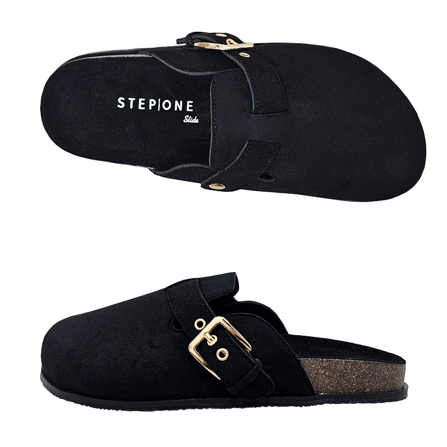 Payless Step One Slide Women's Faux Suade Clog – Payless ShoeSource