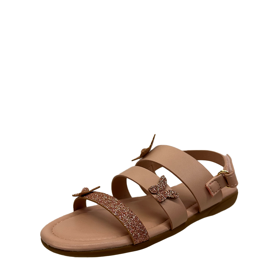 Payless Fioni Girl's Butterfly Triple Band Sandal – Payless ShoeSource